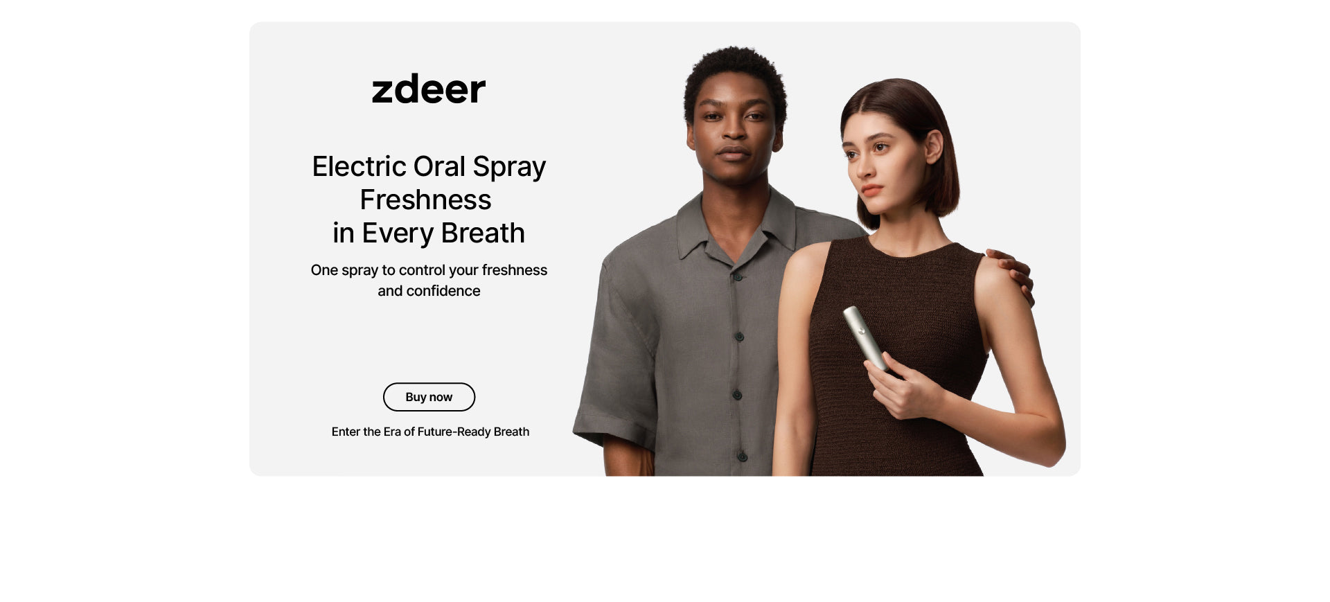 Ultrasonic Oral Spray | 0.01mm Mist & 99.99% Antibacterial | zdeer – Zdeer